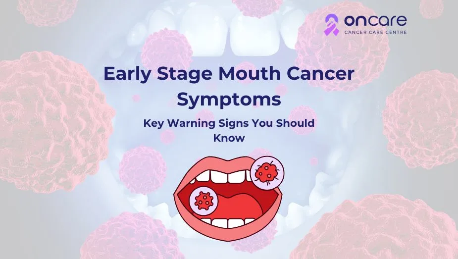 What are the early stage mouth cancer symptoms you should know?